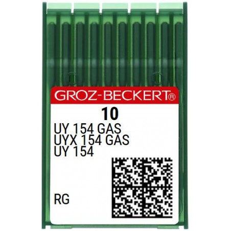 Aiguilles UY154GAS RG courbées GROZ-BECKERT (x10 aiguilles)